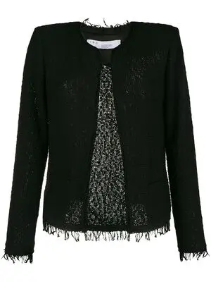 IRO PARIS Frayed Tweed Jacket