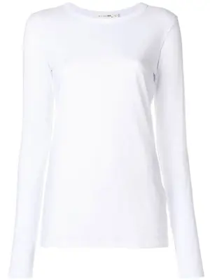 Rag & Bone Slim-fit Longsleeved T-shirt - White