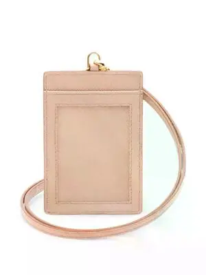 Prada Leather Badge Holder