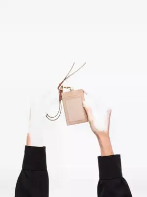 Prada Leather Badge Holder
