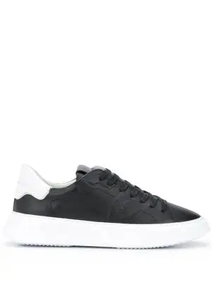 Philippe Model Temple Veau Low-top Sneakers - Black