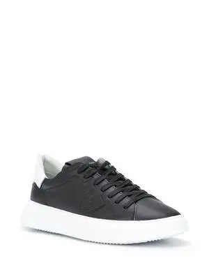 Philippe Model Temple Veau Low-top Sneakers - Black