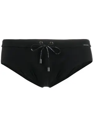 Dolce & Gabbana Drawstring Swimming Trunks - Black