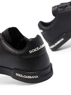 Dolce & Gabbana Portofino Sneakers - Black