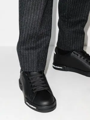 Dolce & Gabbana Portofino Sneakers - Black