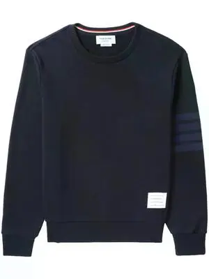 Thom Browne 4-bar Stripe Sweatshirt - Blue