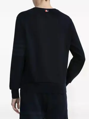 Thom Browne 4-bar Stripe Sweatshirt - Blue