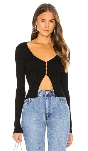 Superdown Ribbed Blouses