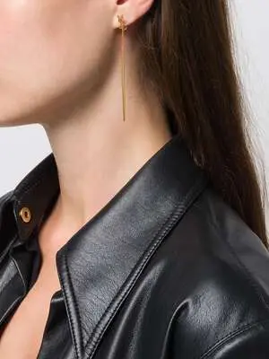 Saint Laurent - Monogram Pendant Earrings