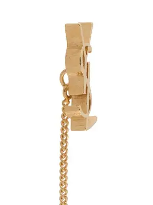 Saint Laurent - Monogram Pendant Earrings