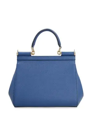 Dolce & Gabbana Medium Sicily Tote Bag - Blue