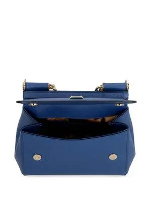 Dolce & Gabbana Medium Sicily Tote Bag - Blue
