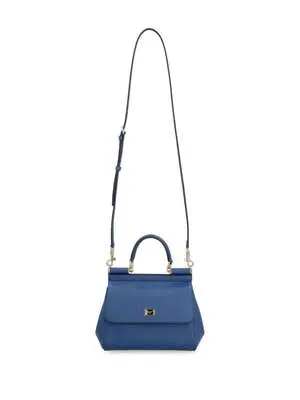 Dolce & Gabbana Medium Sicily Tote Bag - Blue