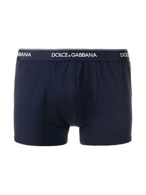 Dolce & Gabbana Logo-waistband Boxer Briefs