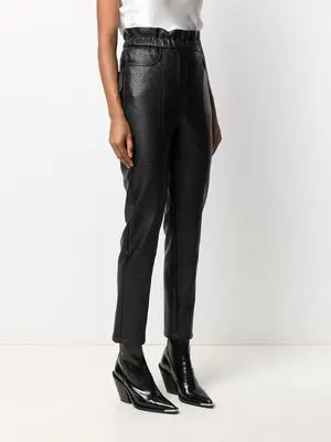 Philosophy Di Lorenzo Serafini Faux-leather Trousers