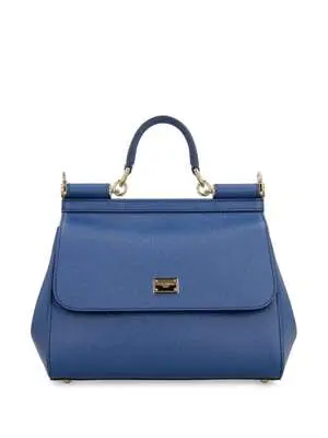 Dolce & Gabbana Large Sicily Tote Bag - Blue