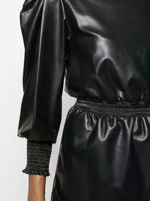 Philosophy Di Lorenzo Serafini Faux Leather Mini Dress