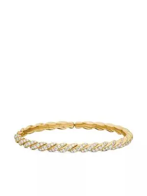 David Yurman 18kt Yellow Diamond Bracelet - Gold