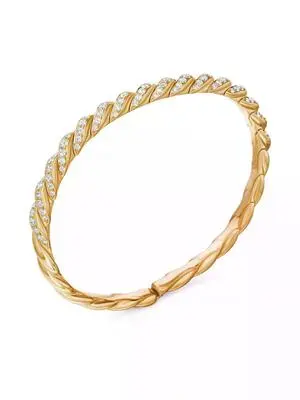 David Yurman 18kt Yellow Diamond Bracelet - Gold