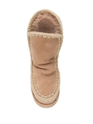 Mou Woven Detail Boots