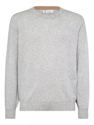 Brunello Cucinelli Crew-neck Cashmere Pullover