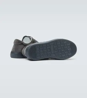 Moncler Monaco Lace Up Sneakers