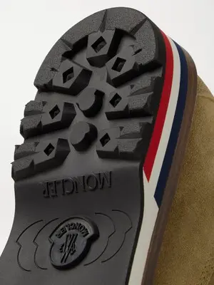 Moncler Vancouver Suede Hiking Boots - Green