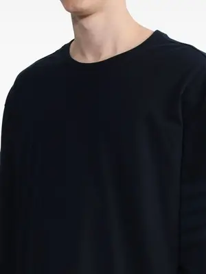 Thom Browne 4-bar Stripe Cotton T-shirt - Blue