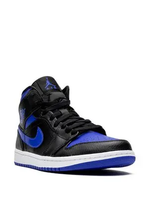 JORDAN 1 Mid Royal Sneakers - Black