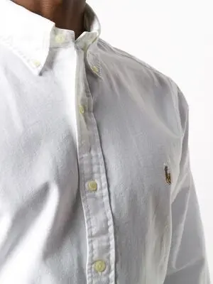 Polo Ralph Lauren Embroidered Logo Cotton Shirt
