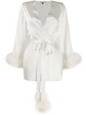 GILDA & PEARL Pillow Talk Satin Robe