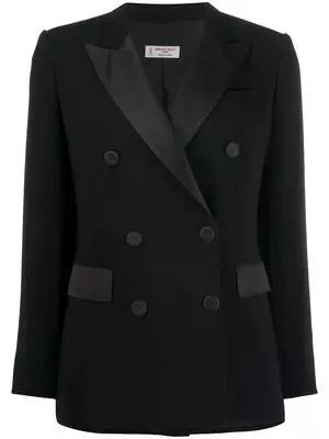 Alberto Biani Double-breasted Fitted Blazer