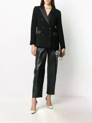 Alberto Biani Double-breasted Fitted Blazer