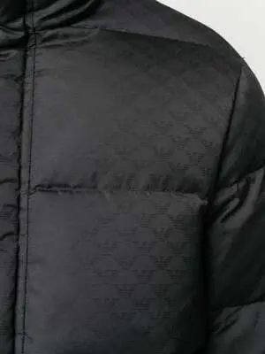Emporio Armani Jacquard Quilted Puffer Jacket