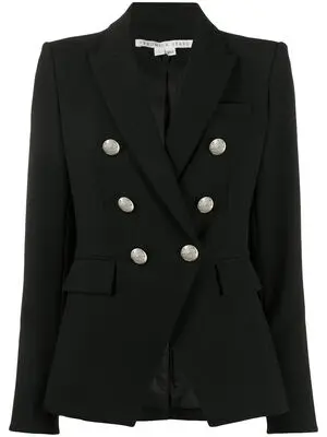 Veronica Beard Miller Dickey Blazer - Black