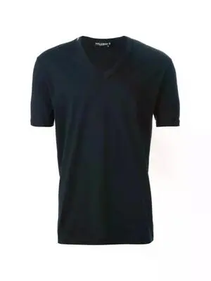 Dolce & Gabbana Classic V-neck T-shirt - Black