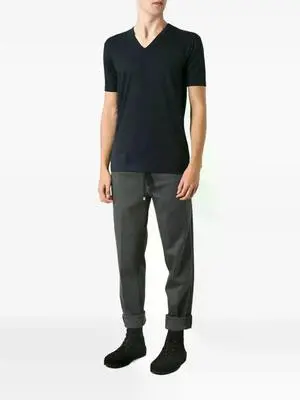 Dolce & Gabbana Classic V-neck T-shirt - Black
