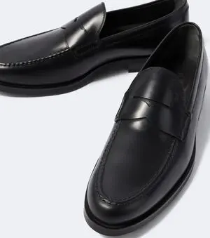 TOD'S Leather Penny Loafers