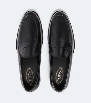 TOD'S Leather Penny Loafers