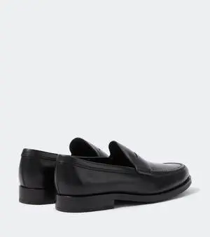TOD'S Leather Penny Loafers