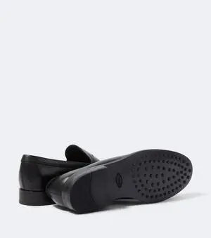 TOD'S Leather Penny Loafers
