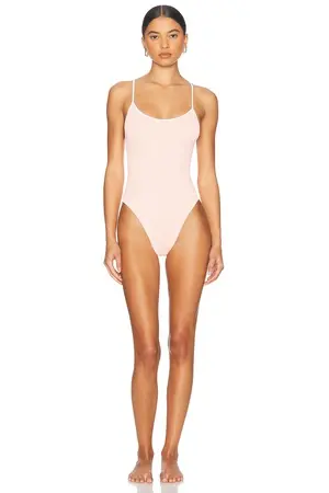 Hunza G Hunza G Pamela One-Piece Swimsuit Peach