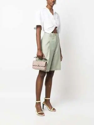 Valentino Garavani Rockstud Spike Shoulder Bag - Neutrals