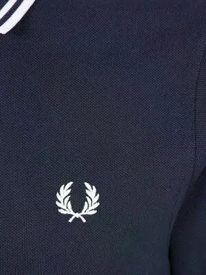 Fred Perry Stripe-trim Logo Polo Shirt