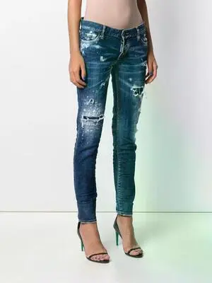Dsquared2 Distressed Slim-fit Jeans