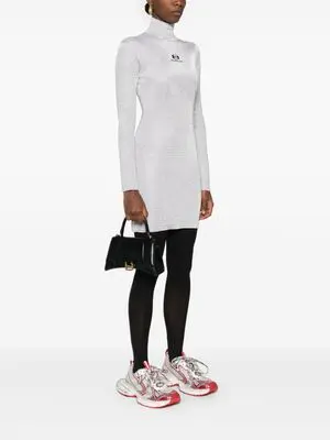 Balenciaga Small Hourglass Top-handle Bag - Black