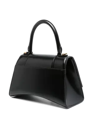 Balenciaga Small Hourglass Top-handle Bag - Black