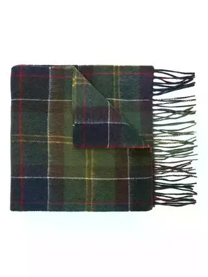 Barbour Tartan Scarf - Green
