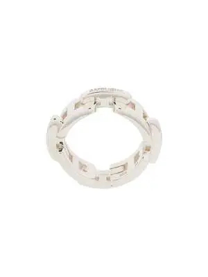 AMBUSH Chain-link Ring - Silver