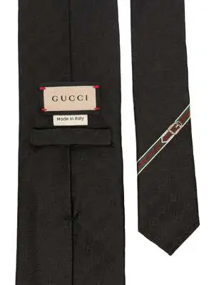 Gucci Gg Supreme Jacquard Silk Tie